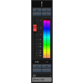 Cubase Rainbow VU Skin | VSTskins
